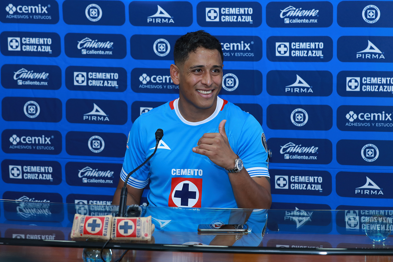 Conferencia de Prensa: Luis Romo - Club de Futbol Cruz Azul S. A. de C. V.