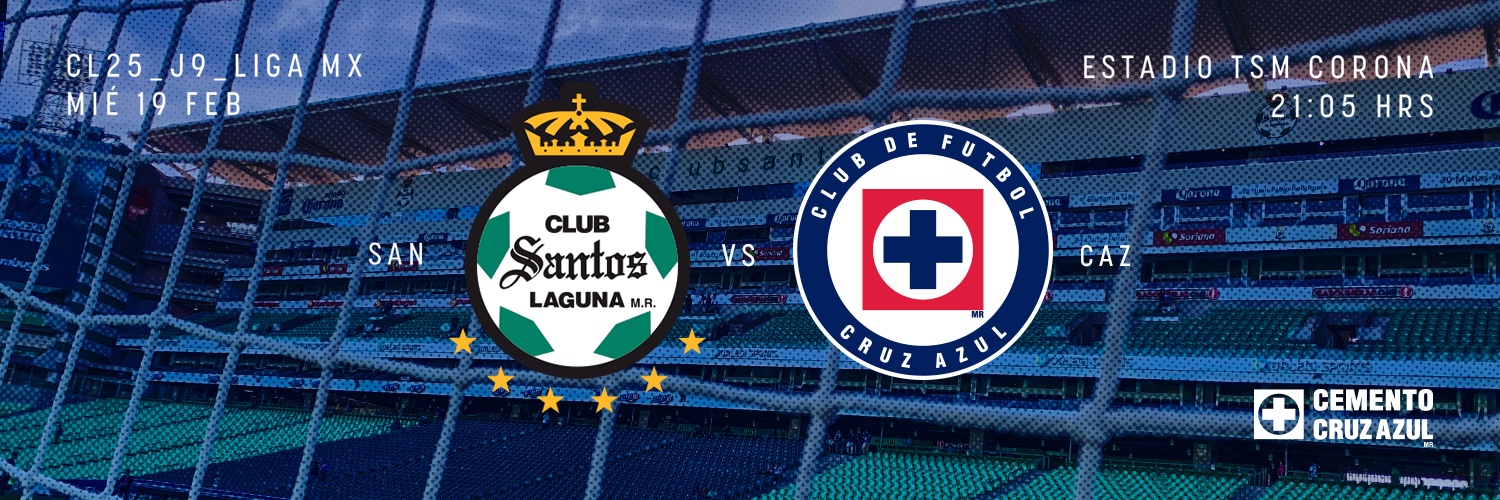 Previa Santos-Cruz Azul - Liga MX - J9 - CL25 - Club de Futbol Cruz ...